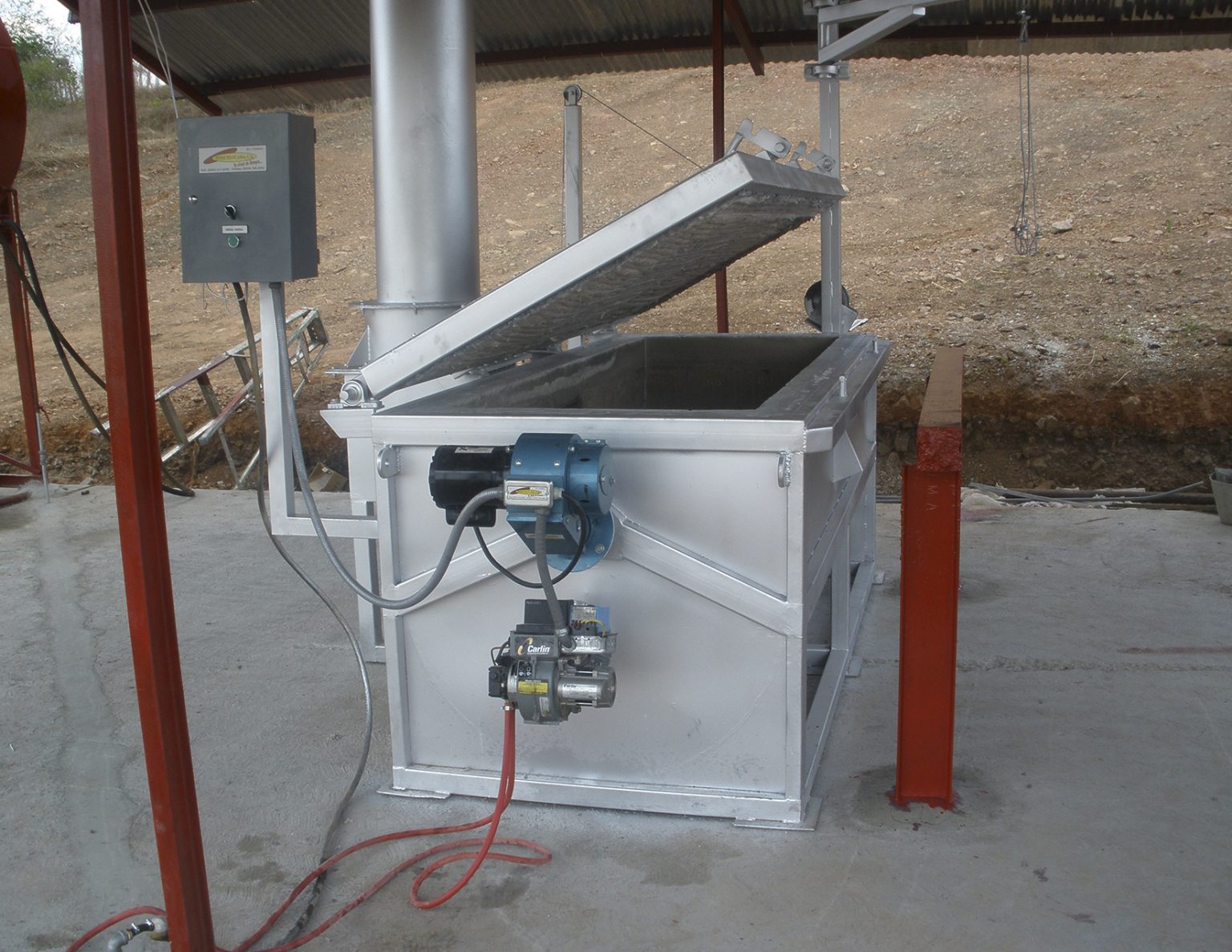Incinerador para Cerdos y Animales Grandes Modelo IP-240